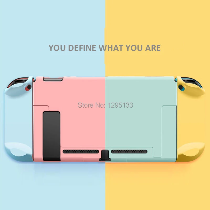 For Nintendo Switch Ns Joycon Case Cover Coloful Pc Protective Outer ...