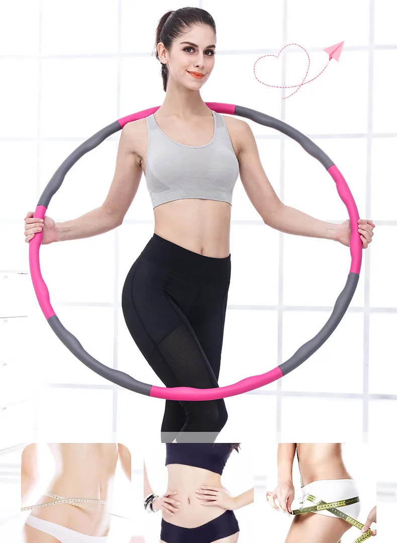 Cerceau de gymnastique,Cerceau de Sport amovible,en mousse,taille fine ...