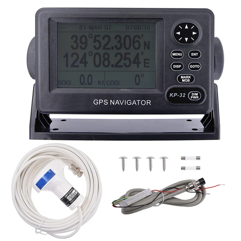 ONWA KP 32 GPS/SBAS Marine Navigator 4.5 inch LCD Display GPS Navigation Locator Waterproof ...