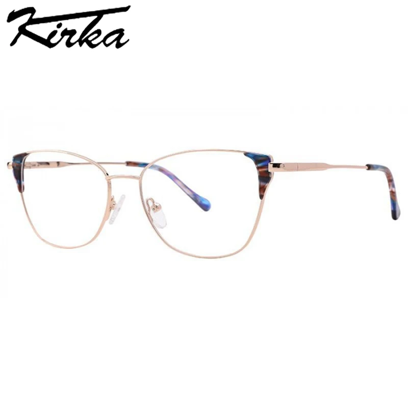 Kirka-Optical-Sepectacles-Women-Vintage-Metal-Optical-Myopia-Reading ...