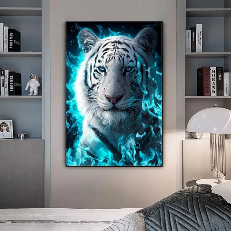 Blue Flame Tiger