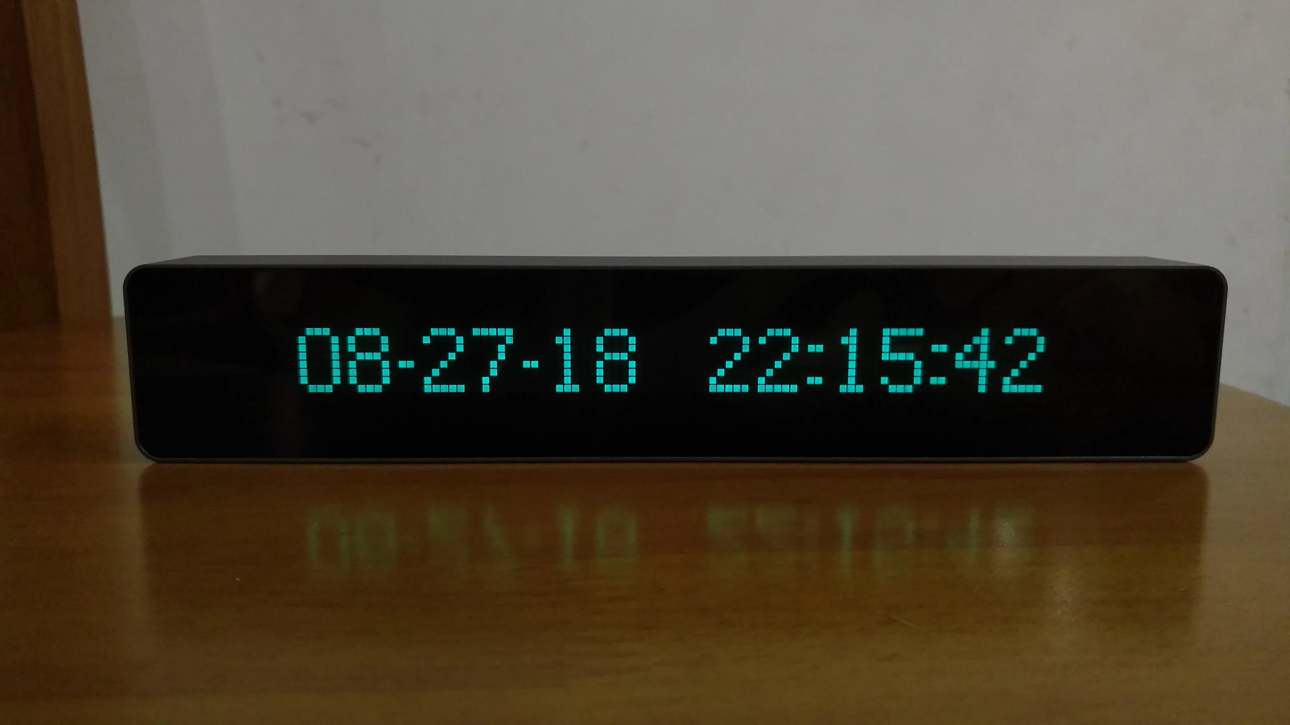 VFD-precise-digital-clock-music-level-light-with-remote-control-with ...