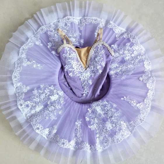 Purple-Professional-Ballet-Tutu-Ballerina-Dress-Women-Child-Kids-Adult ...