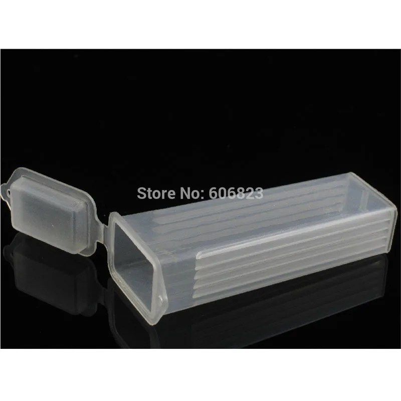 New 50 Pcs Plastic Slides Mailers Box W Flip Top Holds 5 Slides|slide ...