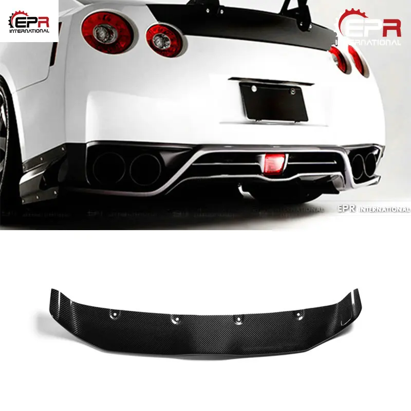 For Nissan R35 Gtr 2013 Ver Vrs Style Carbon Fiber Rear Under Diffuser ...