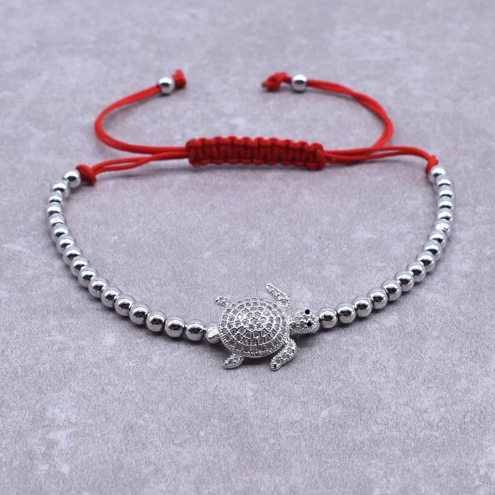 Sea Turtle Adjustable Bracelet | Bracelet Women Turtle | Red Bracelet ...
