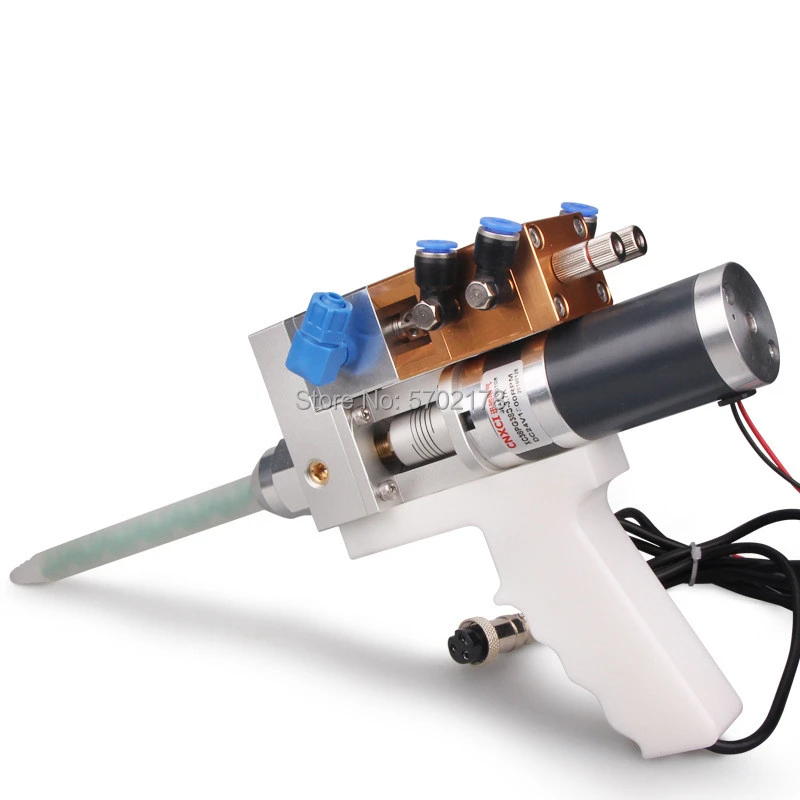 epoxy resin two component glue gun Ab glue dynamic electric stirring ...