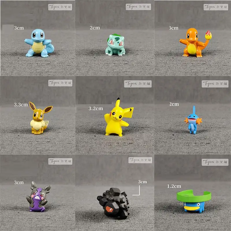 Genuine bulk Anime Pokemon Small Lotad Mudkip Morpeko Eevee Gengar ...