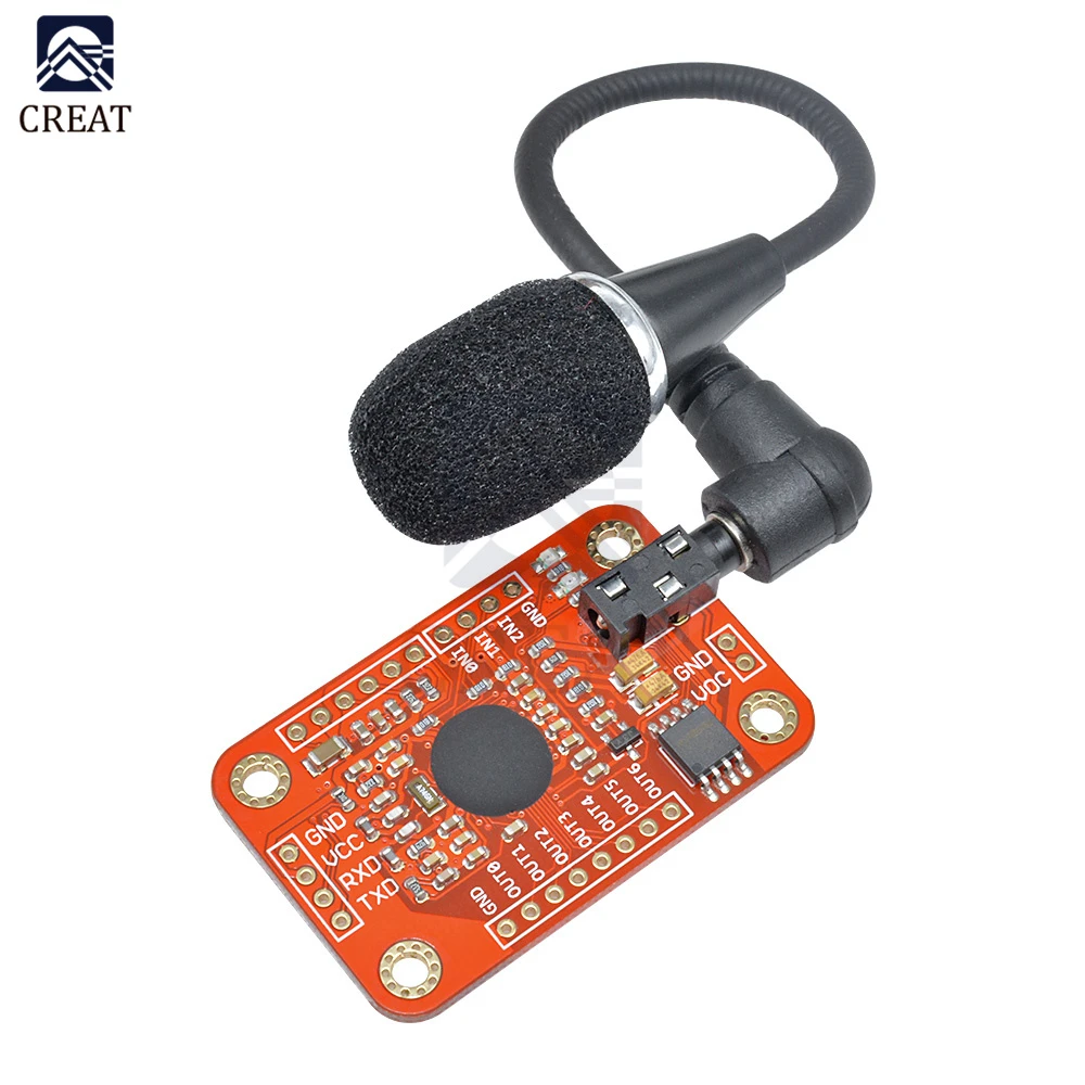 Voice Recognition Module V3 Speed Recognition elechouse compatible with ...