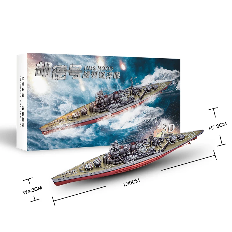 Hms Hood Model Kit
