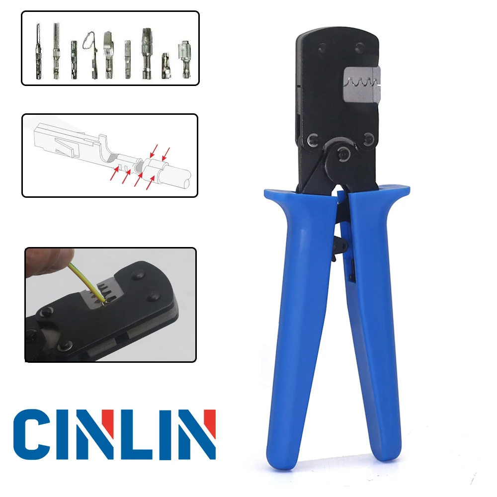 MINI-DuPont-terminal-Crimping-Pliers-0-08-0-5mm-28-20-AWG-Crimp-Range ...