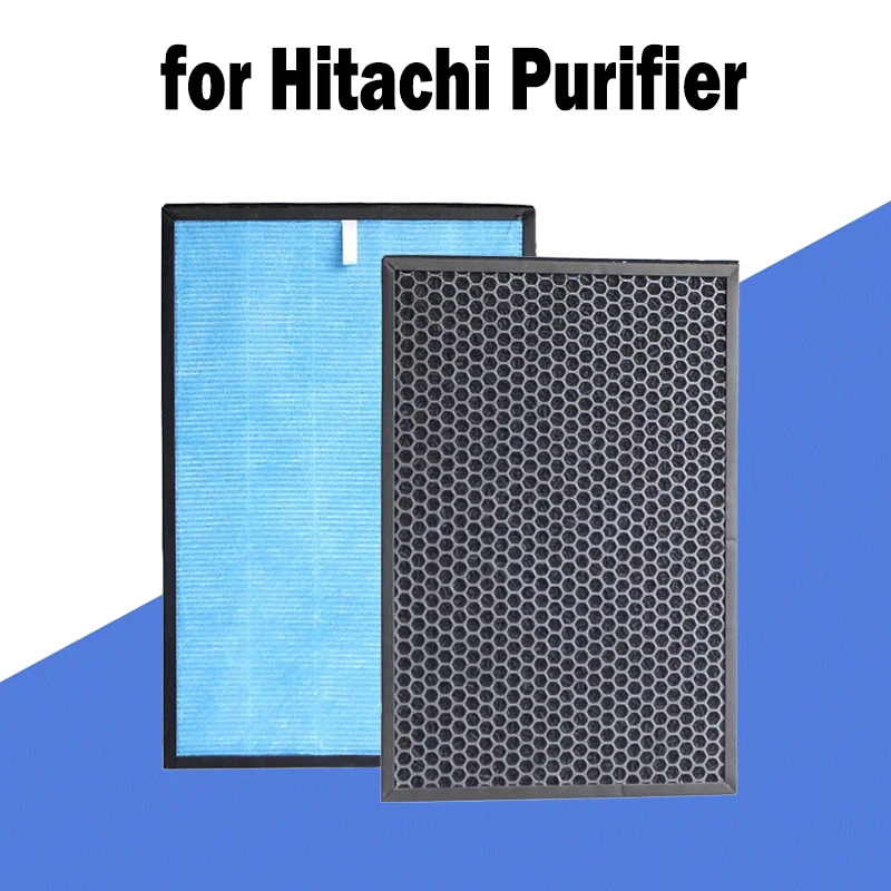Replacement HEPA and Activated Carbon Filter for Hitachi Air Purifier ...