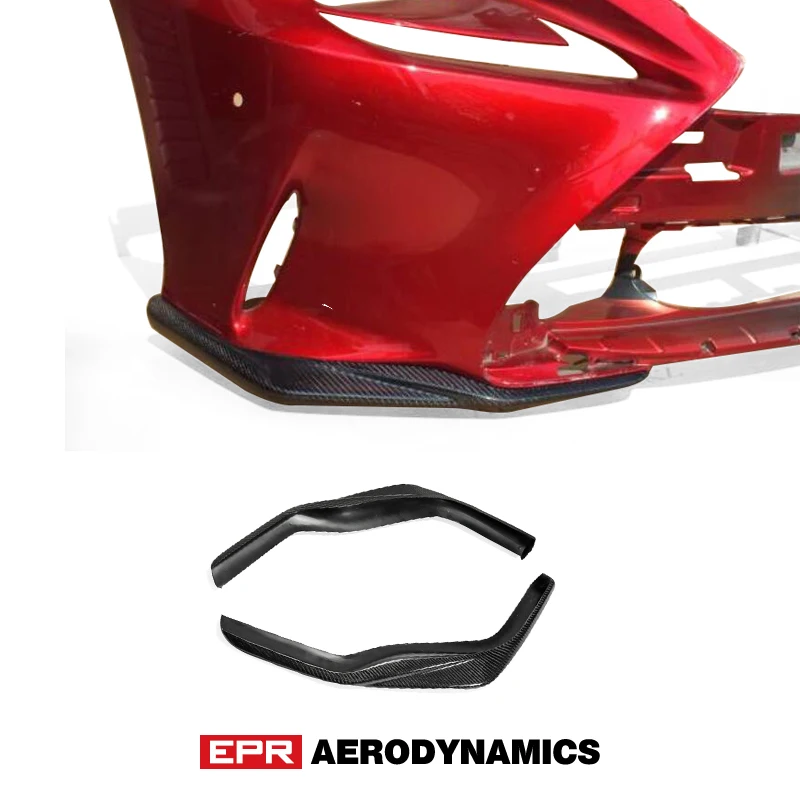 For-Lexus-RC200t-RC350-15-16-Carbon-Fiber-Front-Lip-Glossy-Finish ...