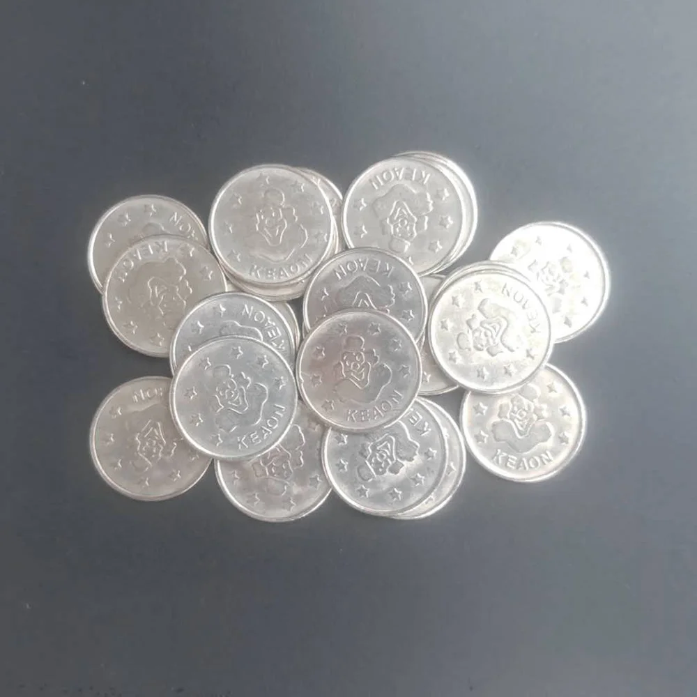 100pcs-24-1-85mm-Metal-Arcade-Game-Tokens-Stainless-Steel-Arcade-Game ...