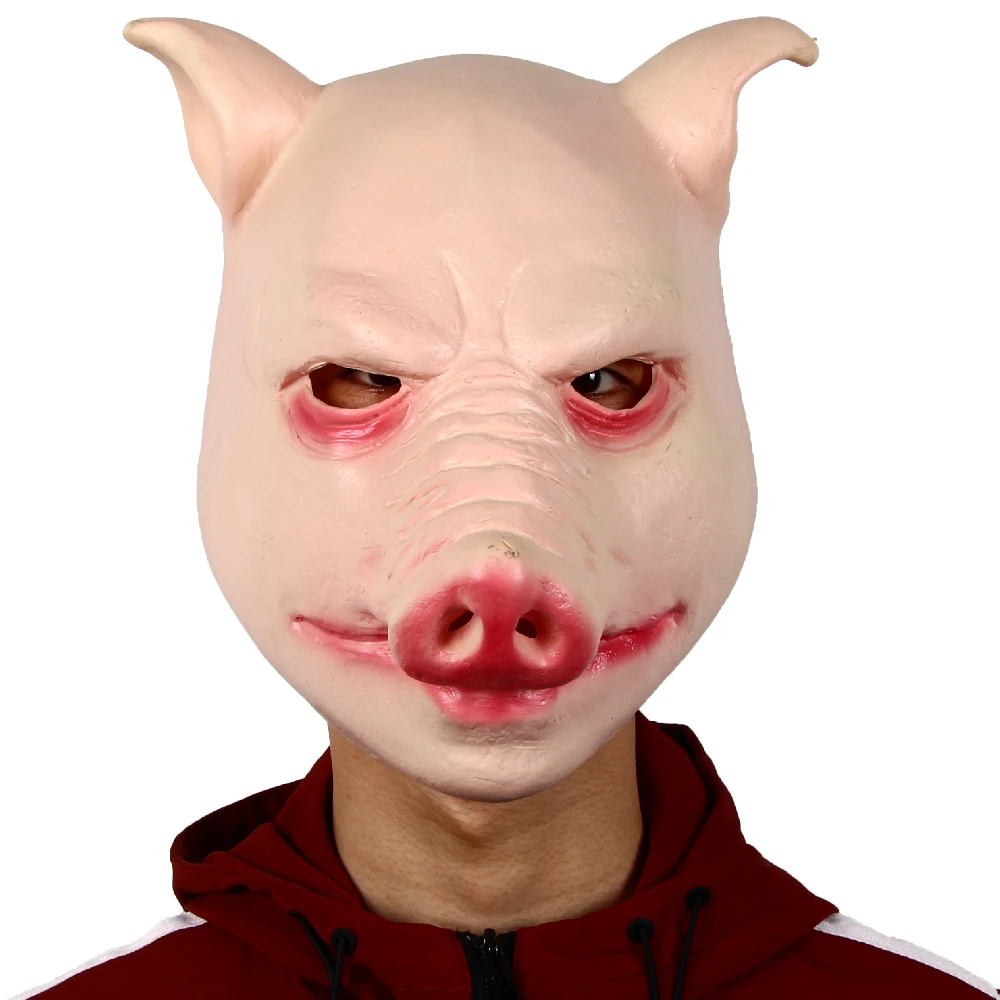 Latex Pig Costume