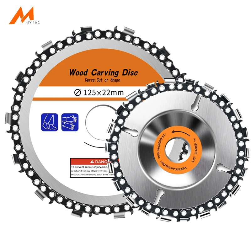 Wood Carving Disc for Angle Grinder 5 Inch 125mm Carbide Grinding ...