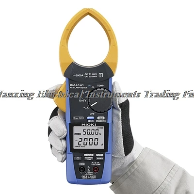 HIOKI CM4375-50 AC/DC True-RMS Clamp Meter,1000A 34mm Jaw Diameter ...