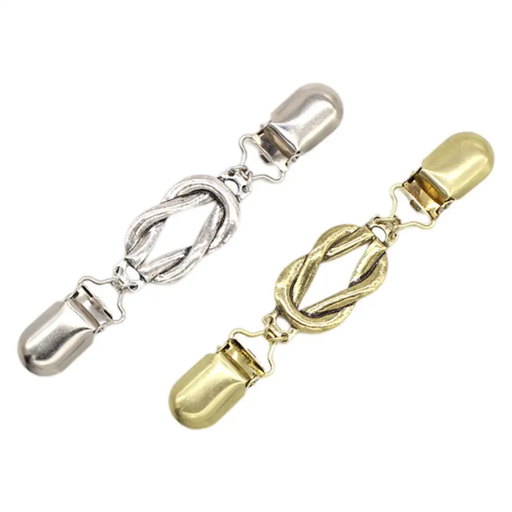 Clips de Chal Vintage para suéter, Clips de cuello de Rebeca, broche de ...