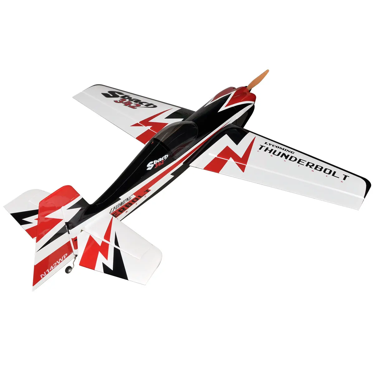FLIGHT-Sbach342-55inch-RC-Airplane-Fuselage-3D-Fix-Wing-Wooden-Model ...