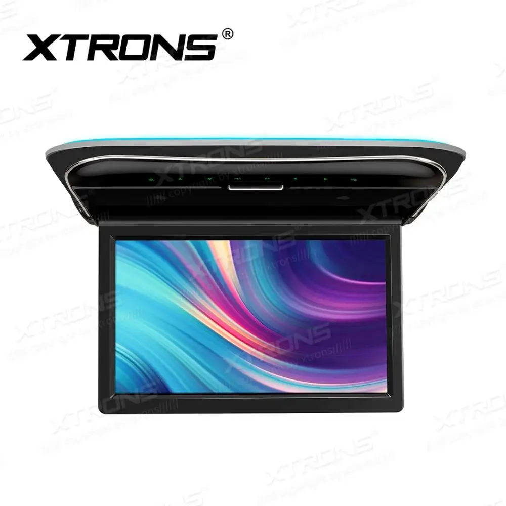 11-6-Ultra-Thin-Touch-Buttons-Flip-Down-Car-Monitor-Car-Roof-Monitor ...