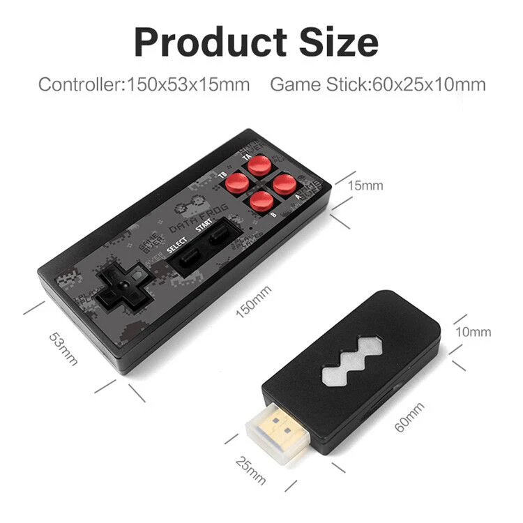 Y2-HD - Console vidéo TV Portable sans fil avec port USB Y2-HD, 621 ...