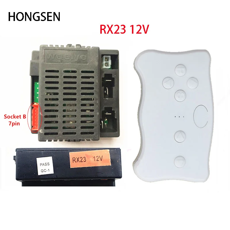 Weelye RX23 12V Children’S Electric Toy Car Bluetooth Remote Control With Smooth Start Function ...