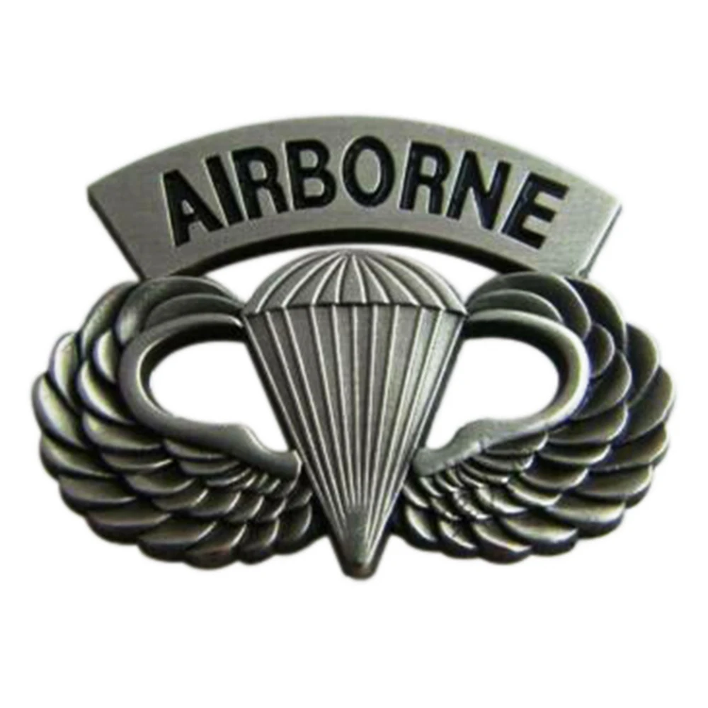 US ARMY AIRBORNE PARATROOPER PARACHUTIST WINGS BROOCH PIN BADGE ...