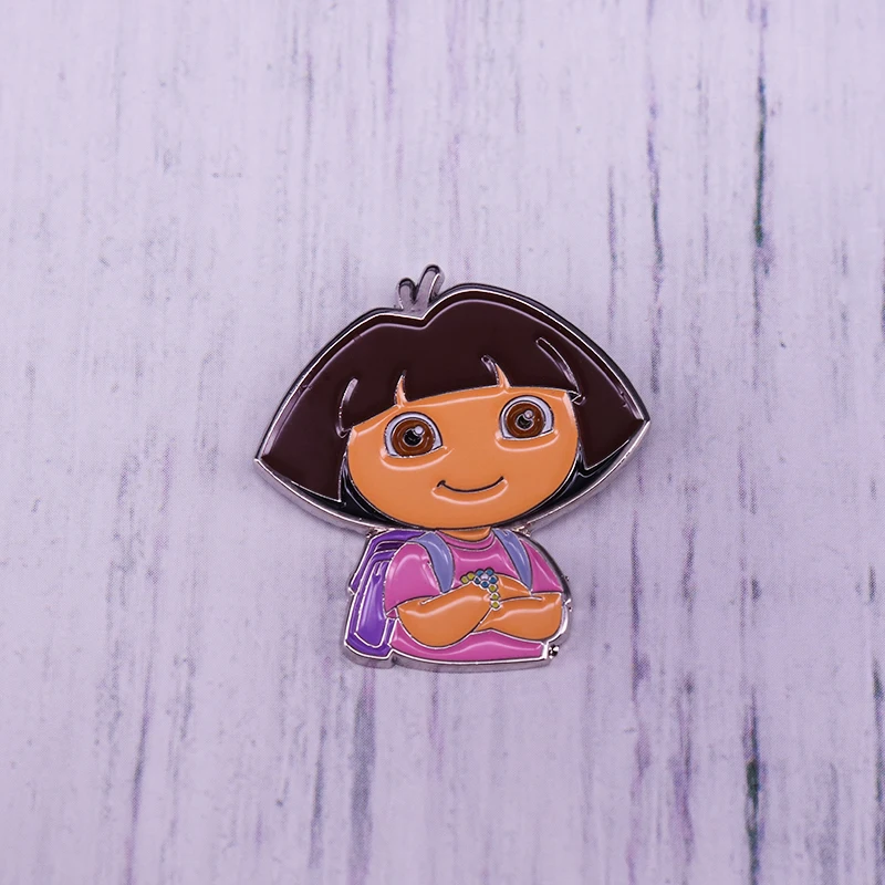 Dora The Explorer Brooch Help Me Little Friends, Where Is The Chemistry? Brooches AliExpress ...