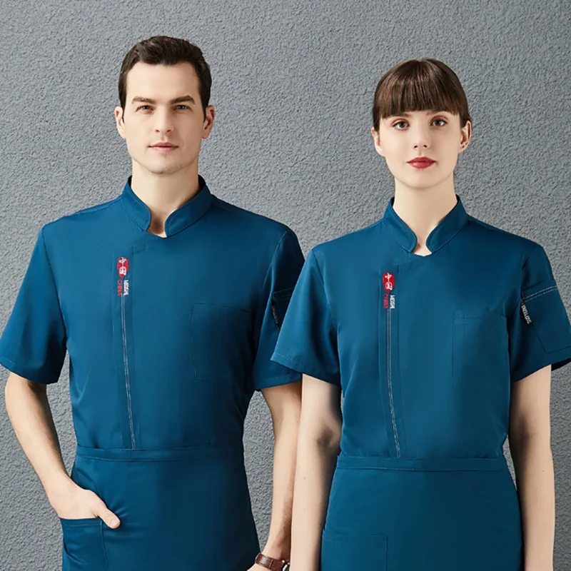 Chef-Jacket-for-Men-Women-Short-Long-Sleeve-Chinese-Restaurantait ...