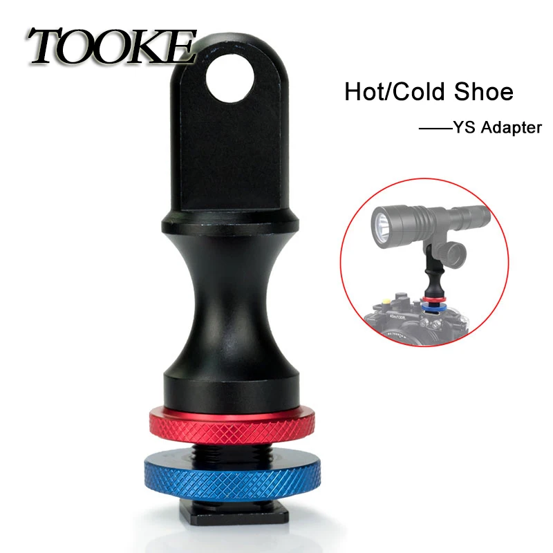 Scuba-Dive-Diving-Hot-Shoe-cool-cold-Shoe-Arm-360-degree-turnable-YS ...