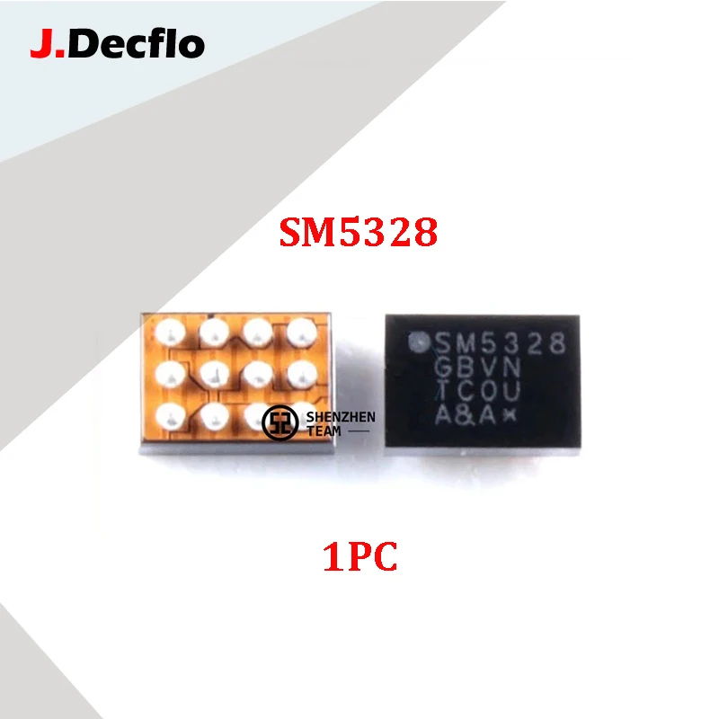 JDecflo IC SM5328 SM 5328 디스플레이 조명 제어 IC 충전 충전기 Vivo Y93 A5 참고 3 참고 5 참고 6 BGA 칩 원래 새로운 100%|휴대폰 ...