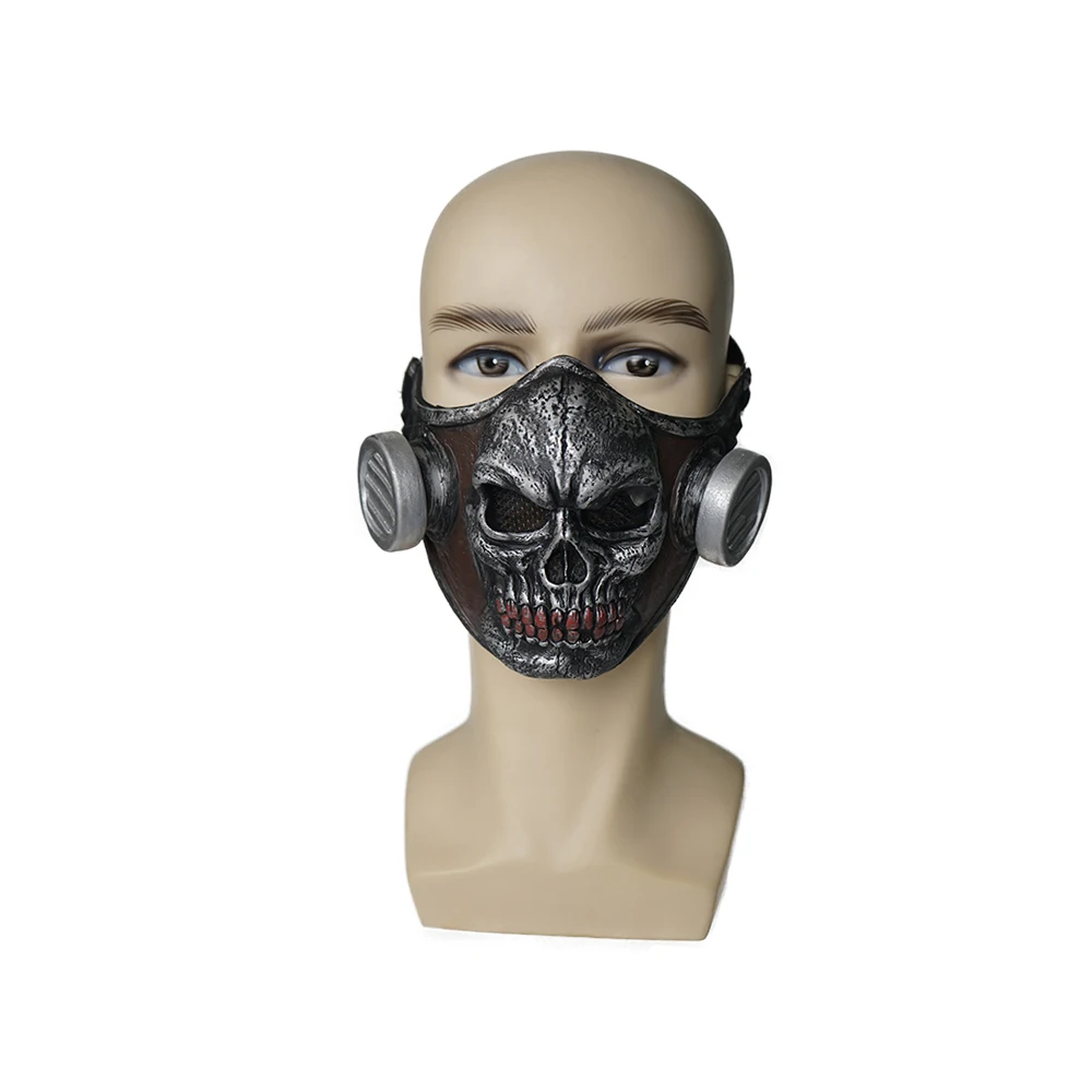 Half Skull Half Gas Mask