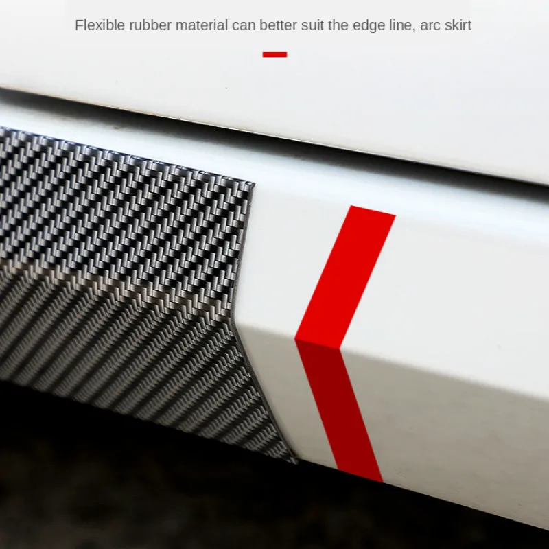 Carbon-Fiber-Car-Bumper-Protector-Car-Body-Side-Corner-Guard-Anti ...