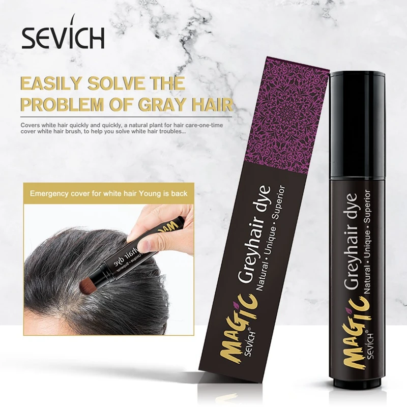 Sevich 20ml Temporary Hair dye pen 3 Colors Instant Hair Color Modify ...