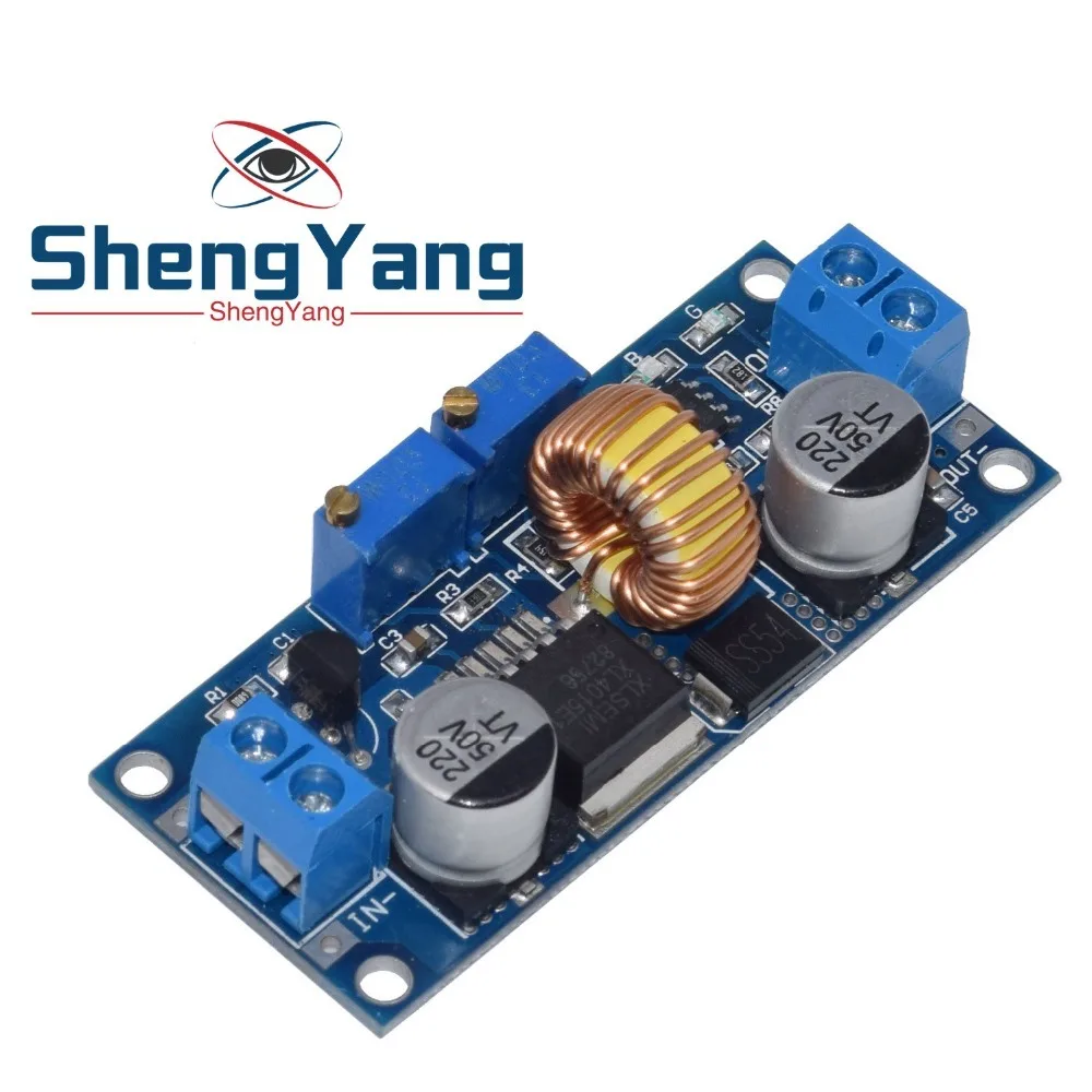 ShengYang 5A DC В DC CC CV литиевая батарея понижающая зарядная плата ...
