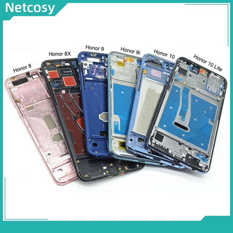 Netcosy cubierta de marco medio para Huawei Honor 8, Honor 8x, Honor 9, Honor 9i, Honor 10 ...