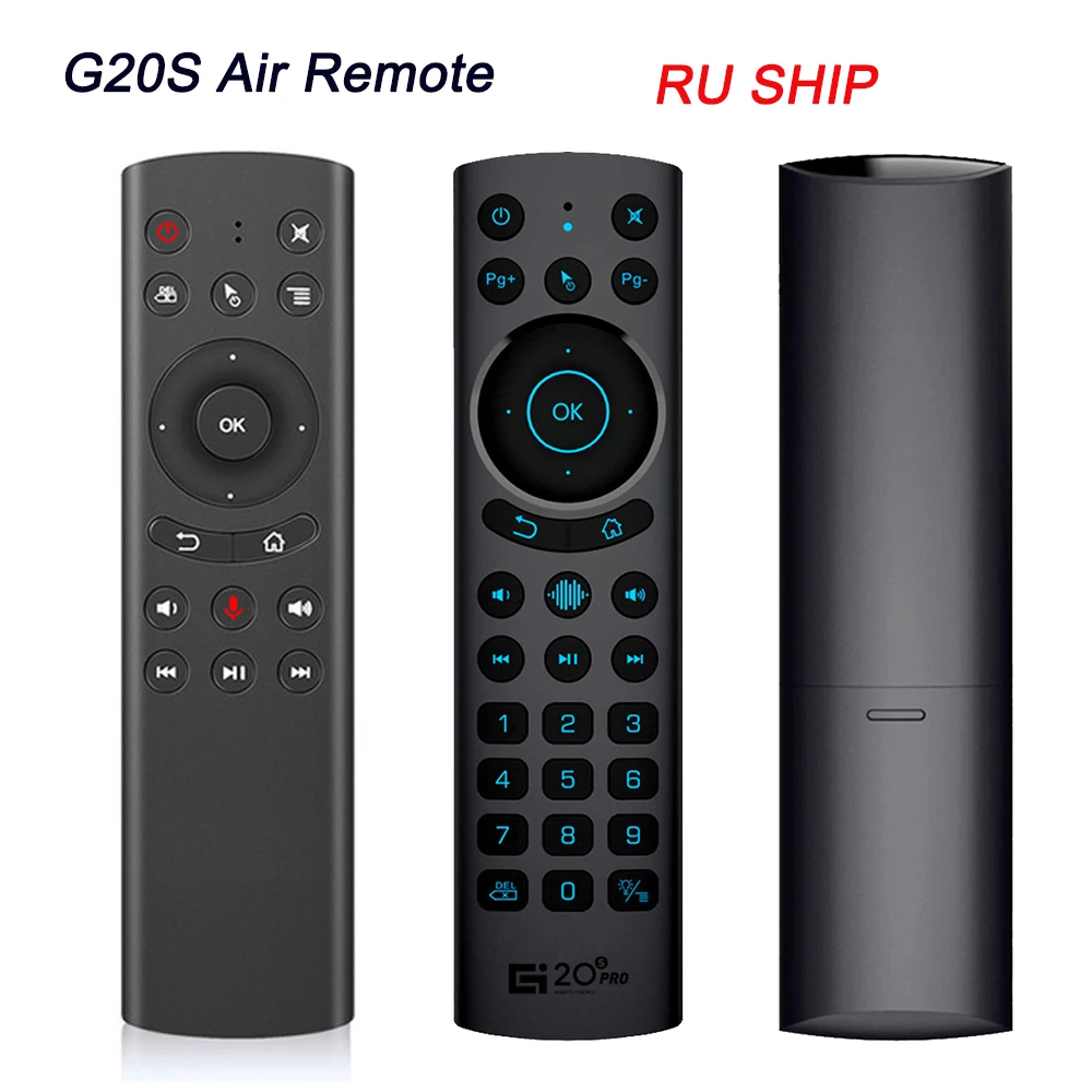 2023 G20S G20S PRO BT Gyro Smart Voice Remote Control G20 IR Learning 2.4G Wireless Fly Air ...