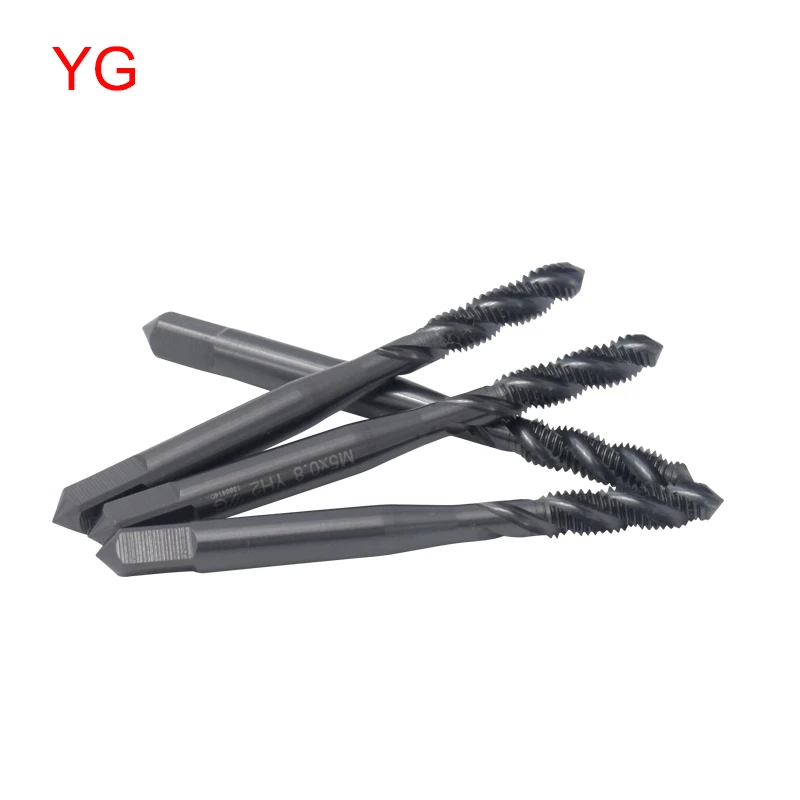 YG HSSE Metric With OXIDATION Spiral Fluted Tap M2 M2.5 M3 M4 M5 M6 M8 M10 M12 Machine Screw ...