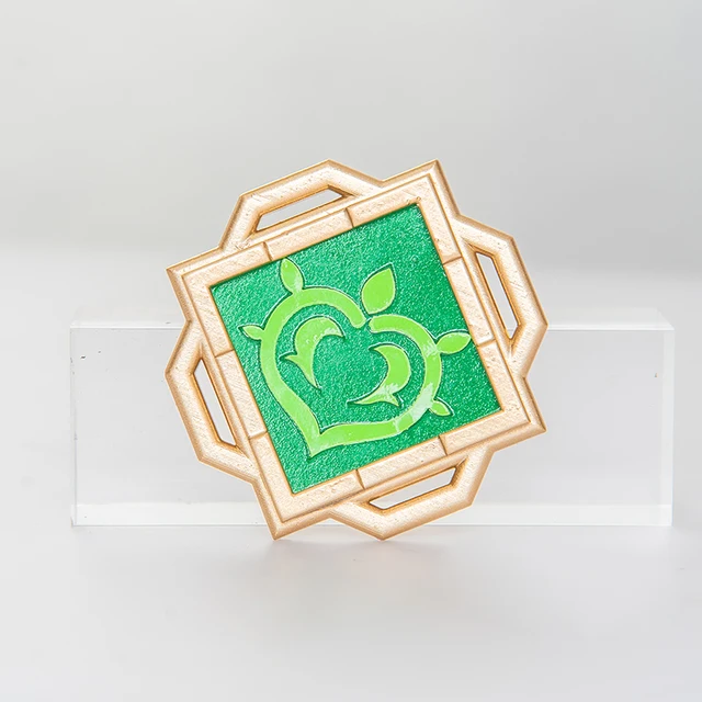 Game Genshin Impact Brooch Project God Eye Badge Accessories Liyue ...