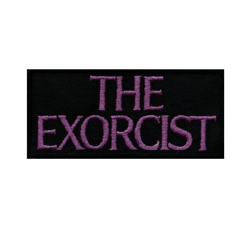 3.75'' The Exorcist Logo Embroidered Iron On And Sew On Patch Horror ...