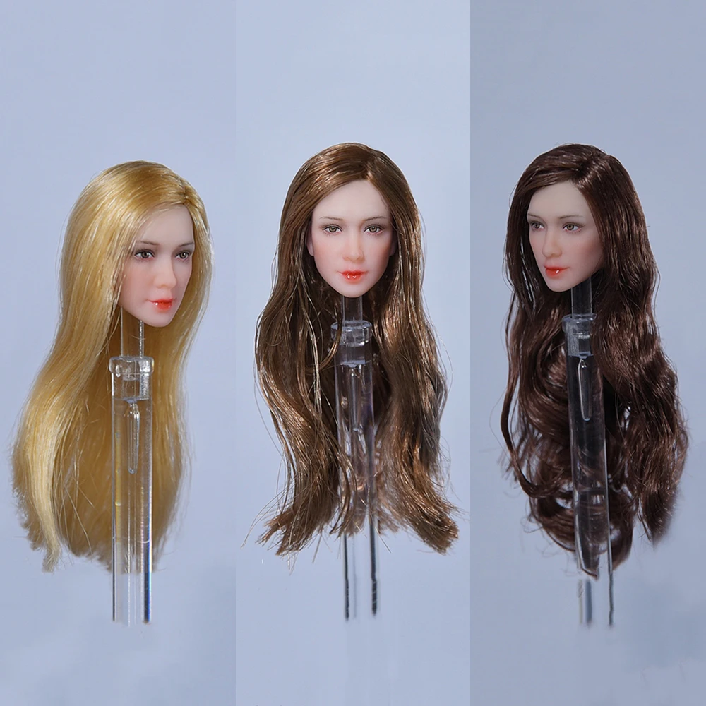 In Stock Fire Girl Toys 1/12 FG077 European Female Head Sculpt Female ...