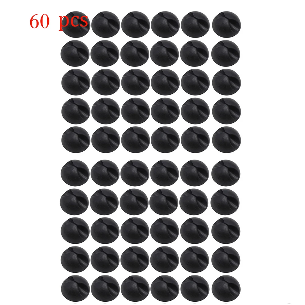 60pcs Cable Protection Wire Organizer Car Wire Holder Desktop Organizer ...