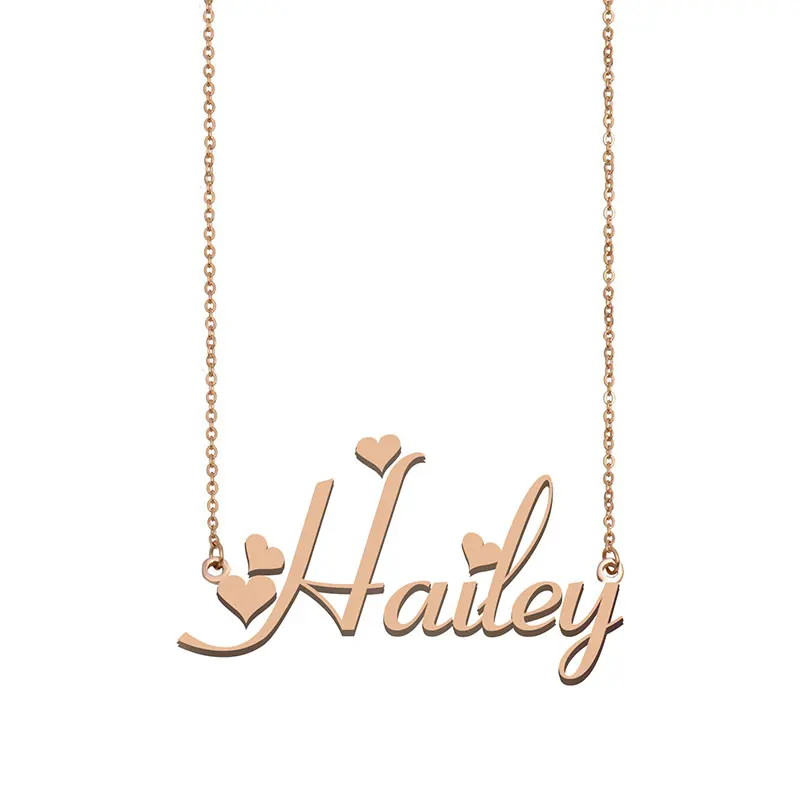 Hailey-Name-Necklace-Personalized-Women-Nameplate-Pendant-for-Girls ...