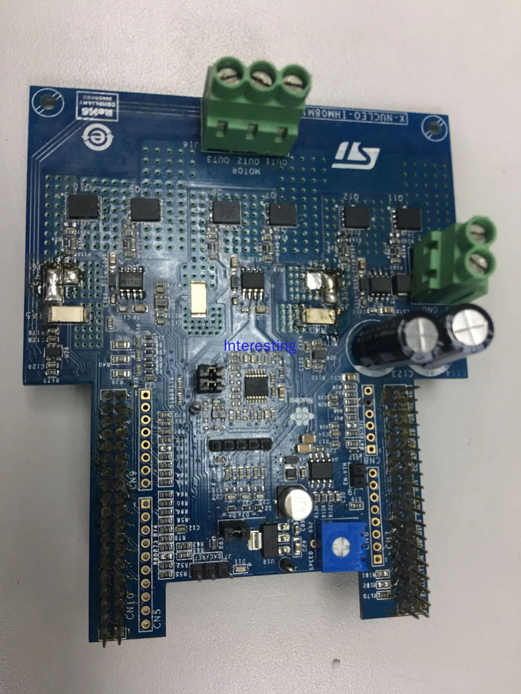 ST Original X-NUCLEO-IHM08M1 Expansion Board Low Voltage High Current ...