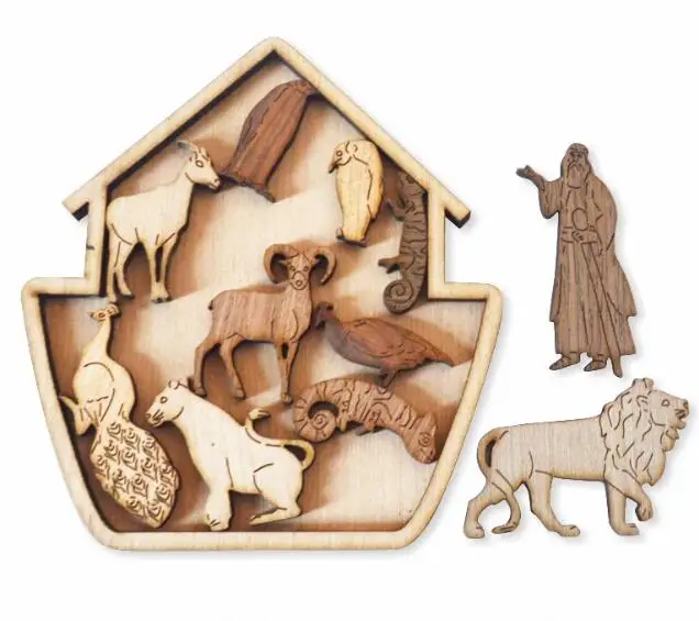 New High Difficulty Level Wooden Puzzle Logic Mind Brain Teaser Puzzles ...