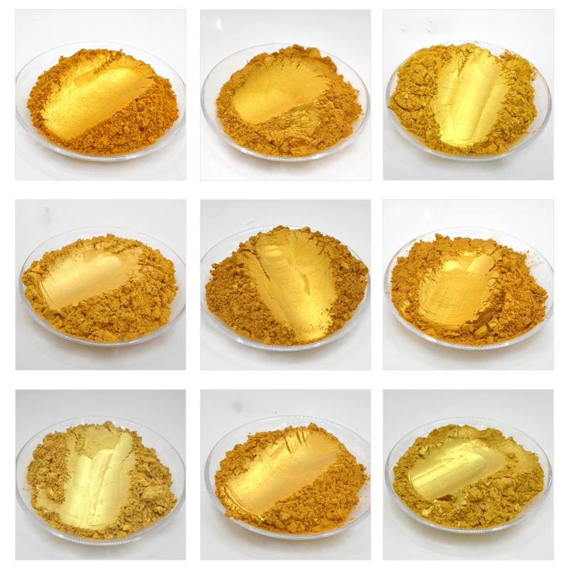 Gold Foil Powder Super Flash Gold Powder 999 Paint Screen Printing ...