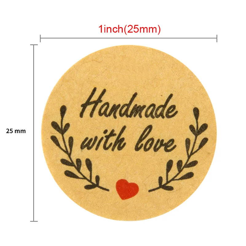 Handmade With Love Labels