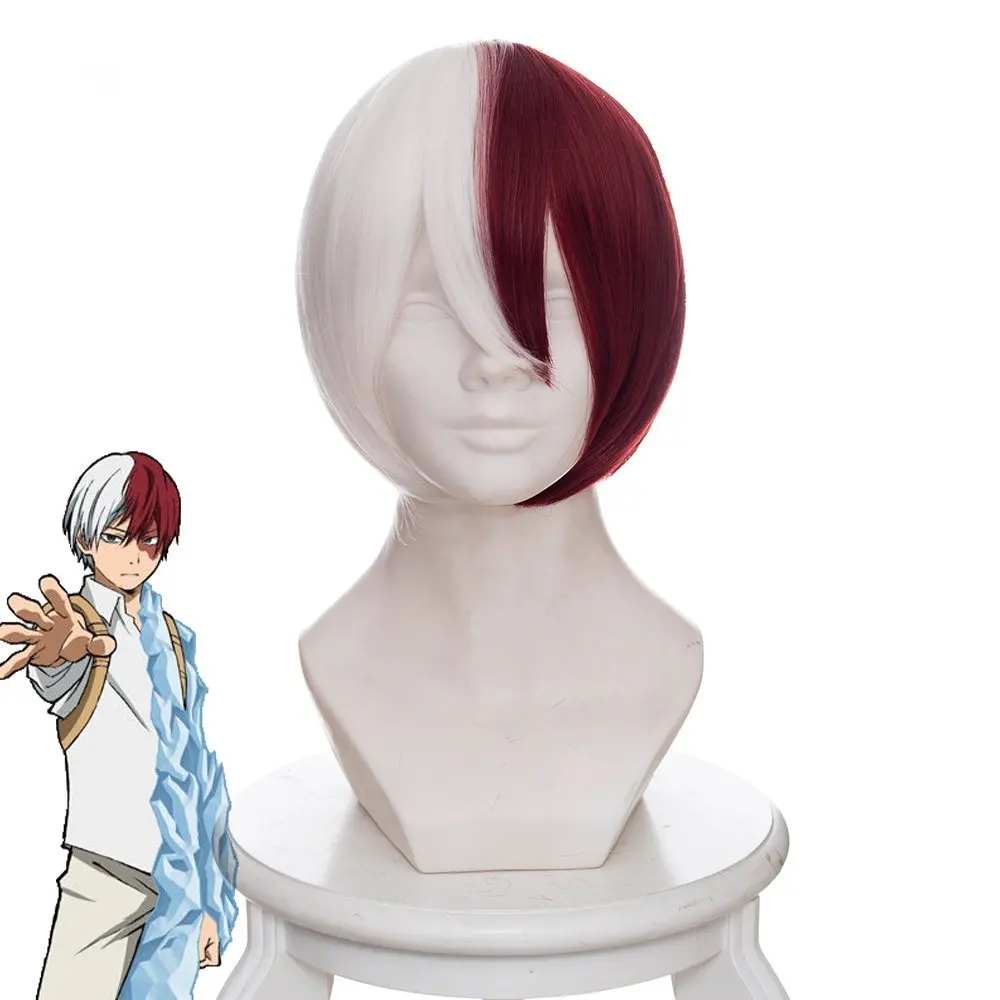 My Hero Academia Shoto Todoroki Cosplay Hairs Headwear Cosplay|Boys ...