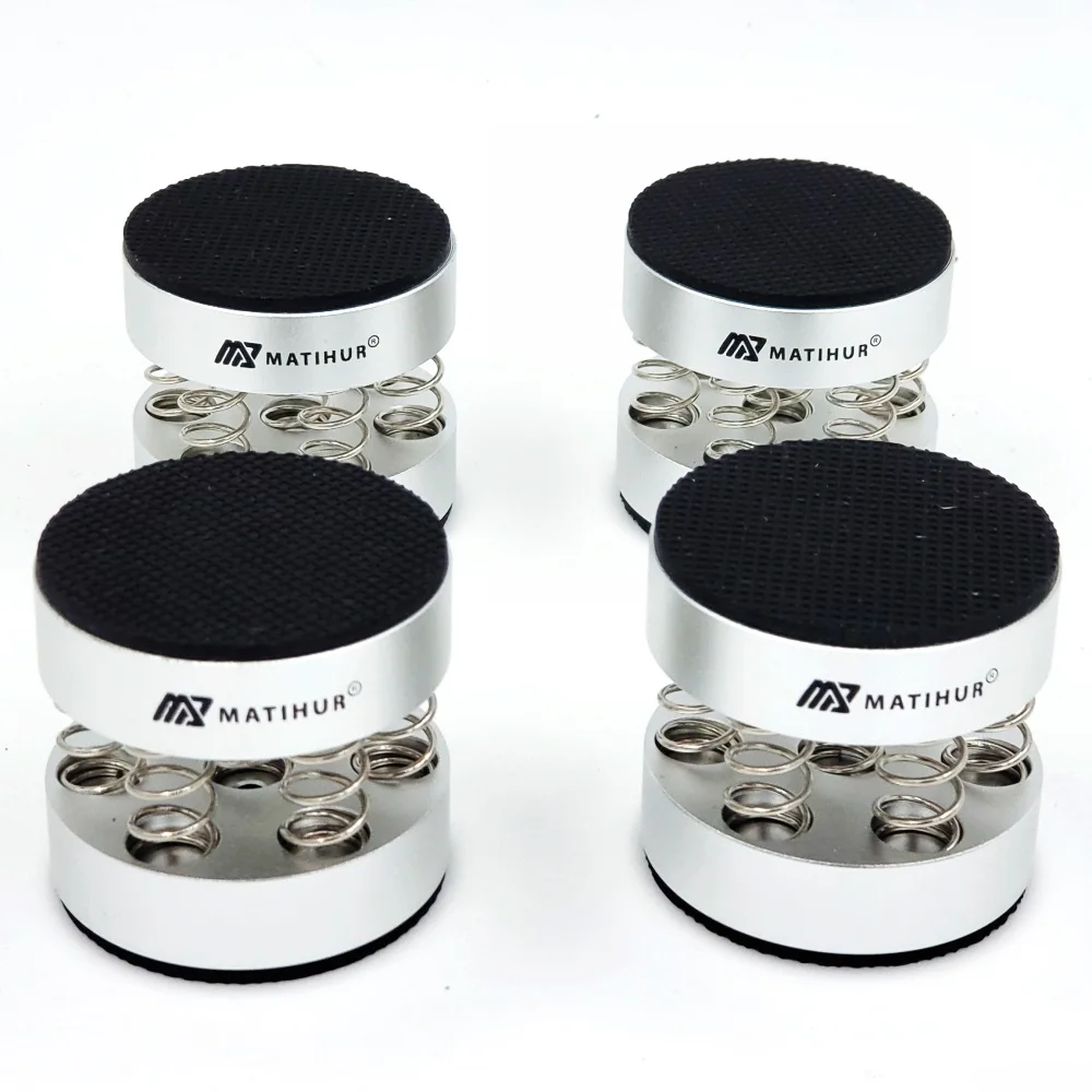 Audiophile shock spikes spring damping pad HIFI Stand Feet speaker ...