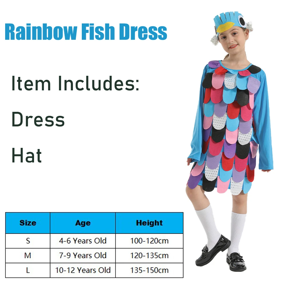 Rainbow Fish Adult Costume